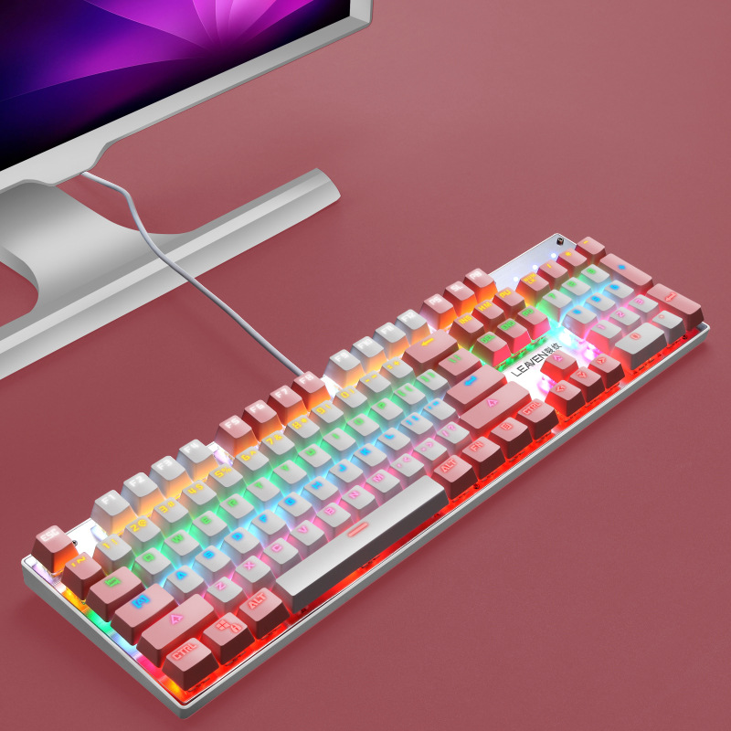 Metal Mechanical Keyboard Green Axis – My Sals3