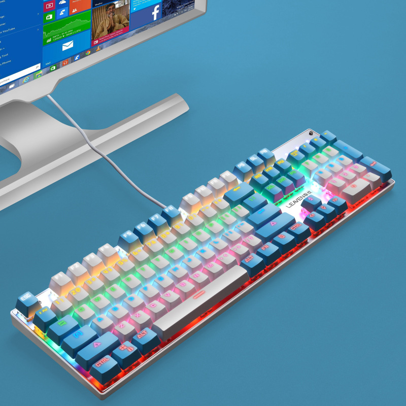 Metal Mechanical Keyboard Green Axis – My Sals3