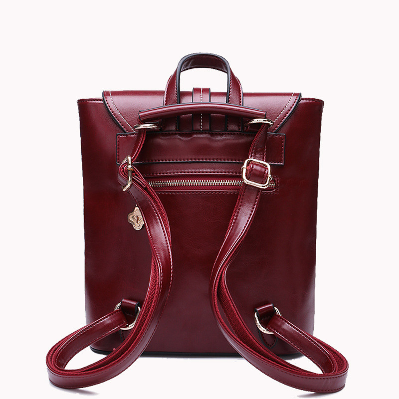 Sleek Design Patent Leather Backpack – YiQ Creations