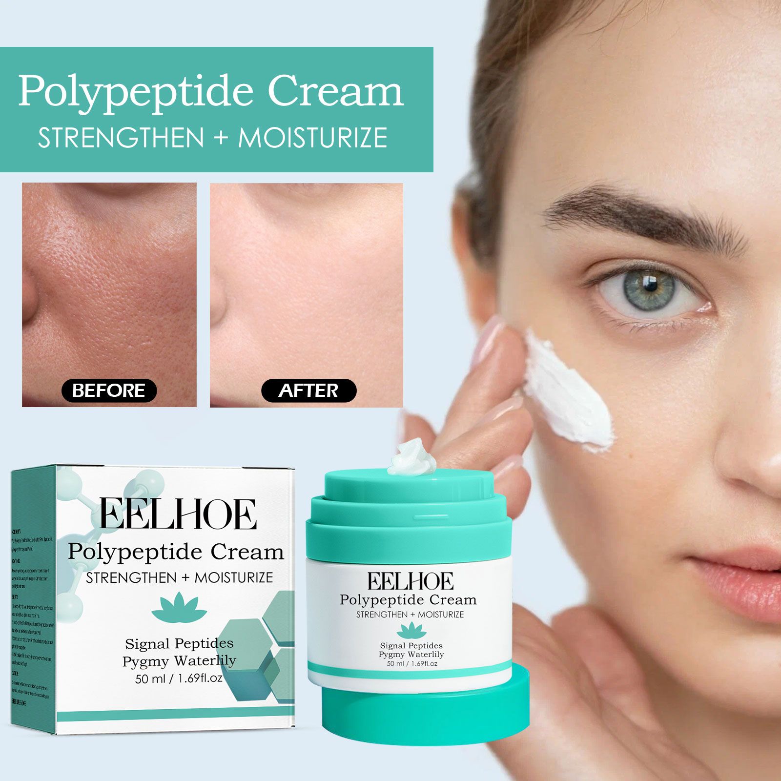 EELHOE Moisturizing Cream Brightening & Whitening Moisturizing Cream ...