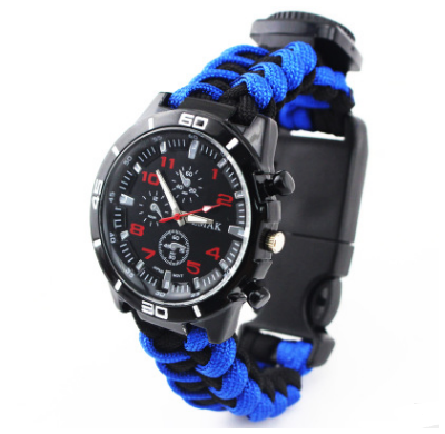 EMAK Survival Watch Camping Outdoor Medical Multi-functional Compass ...