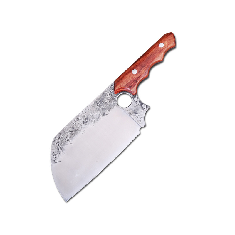 Forged Large Thick Ring Small Kitchen Knife Butcher Knife Slicing Knife ...