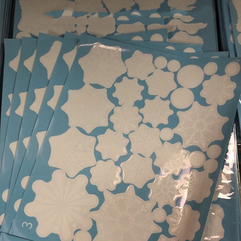 Static glass window Christmas and New Year glass stickers – My Sals3