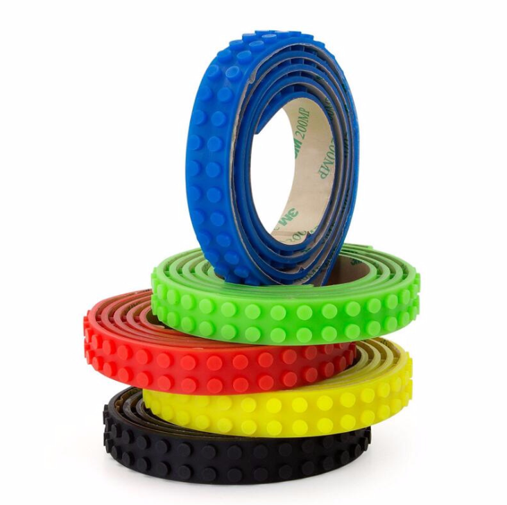 building blocks tape, silicone building blocks, building blocks, strips ...
