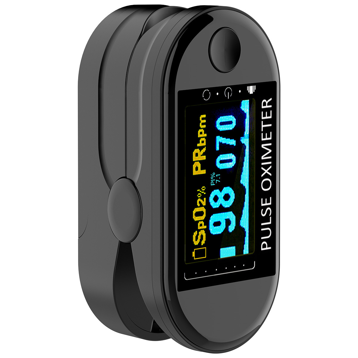 Finger Pulse Oximeter Blood Oxygen SpO2 Monitor PR Saturation Heart Rate FDA CE | eBay