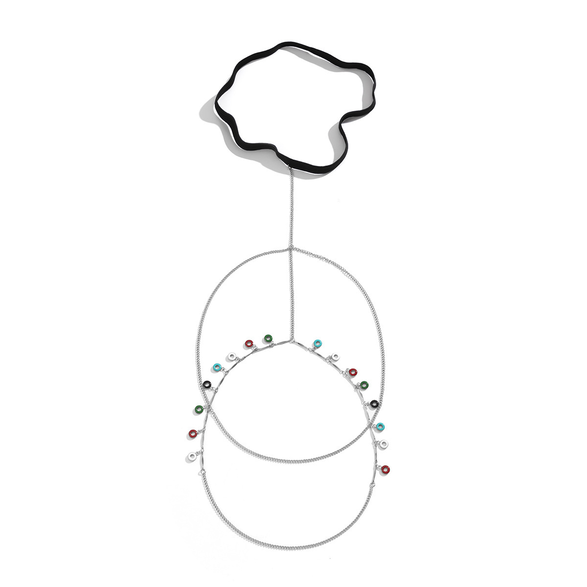 Womens Beach Round Tassel Body Chain Cjdropshipping
