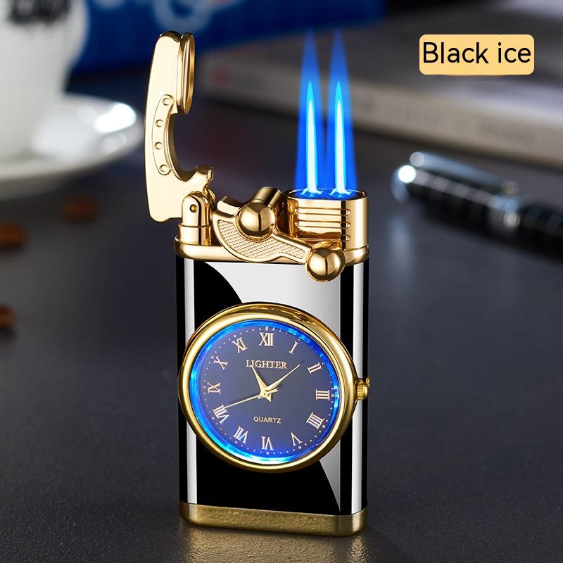 New Lighter With Electric Watch Rocker Arm Automatic Ignition Straight ...